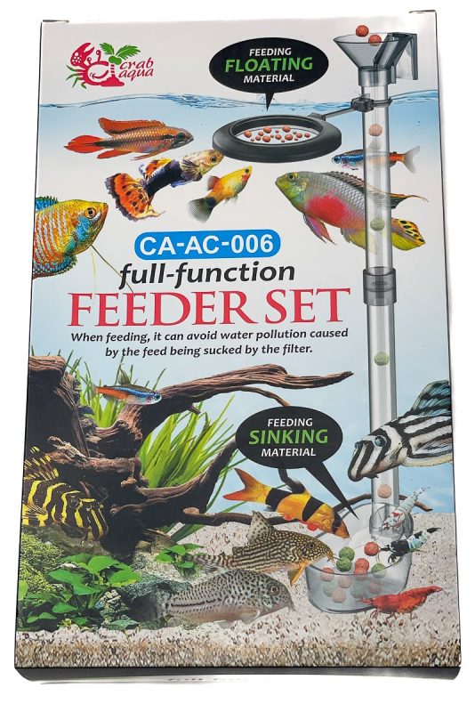 Full Function Feeder Set with feeding Ring - Aquarium Connection